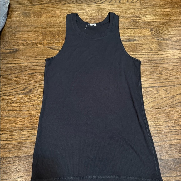 Aritzia | Tops | Aritzia Black Tank Top Racer Back | Poshmark